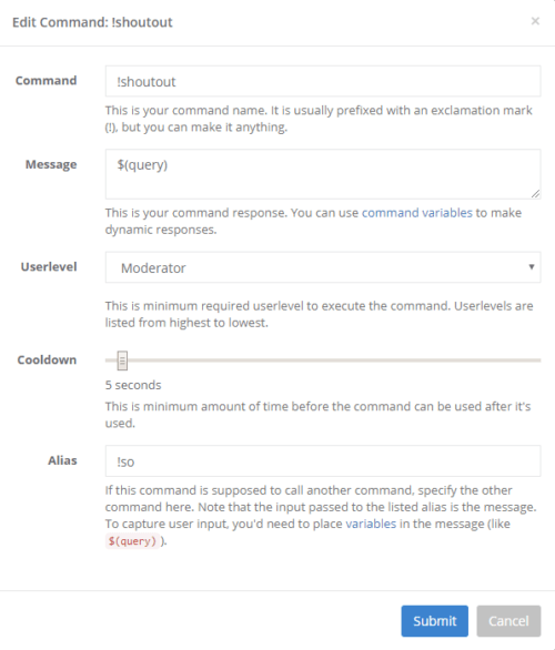 Nightbot：便利なおすすめカスタムコマンドの使い方と設定方法 | ゲームの間